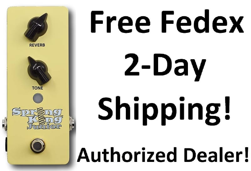 New Danelectro Spring King Junior Reverb Guitar Effects Pedal | Reverb