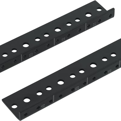 Gator Rackworks Heavy Duty Steel Rack Rail Set; 4U Rack Size | Reverb