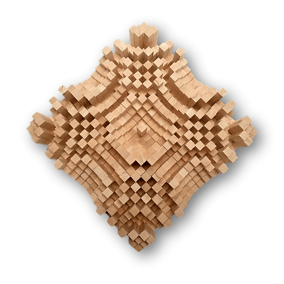 DIY N23 (23" x 23") Quadratic QRD Acoustic Skyline Sound | Reverb