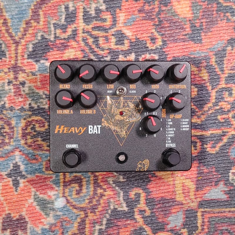 Drunk Beaver Heavy Bat (RAT w/ Blend + HM-2 EQ) in Box | Reverb
