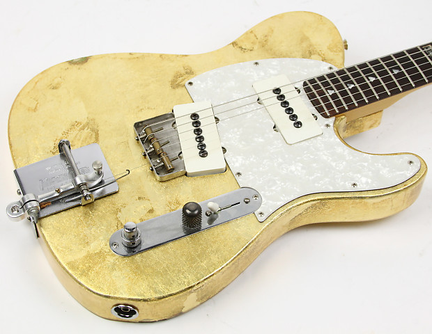 Fender Hellacaster Will Ray Jazz-a-caster 1997 Gold Leaf | Reverb UK