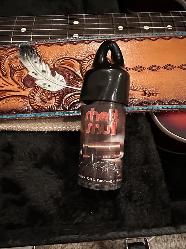 Rock Slide Rhett Shull Medium Glass Slide 2020s - Amber | Reverb