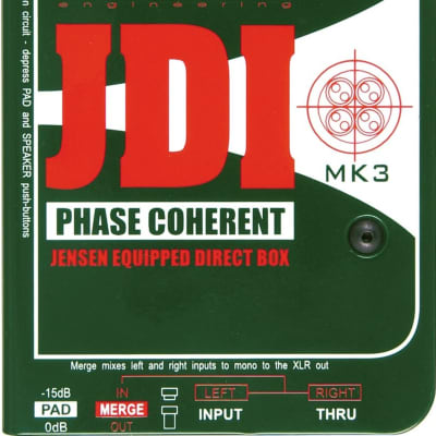 Radial JDI Mk3 Passive Direct DI Box | Reverb