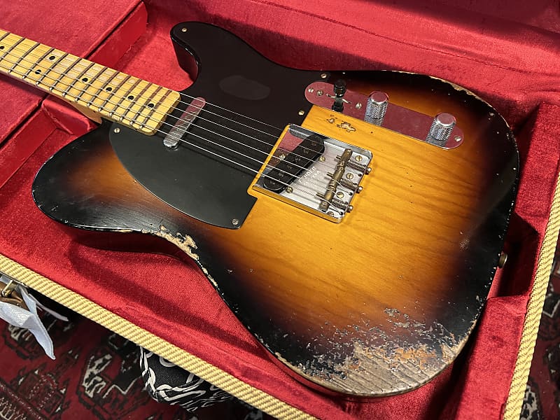 Fender Custom Shop Double Esquire Heavy Relic - Wide | Reverb España
