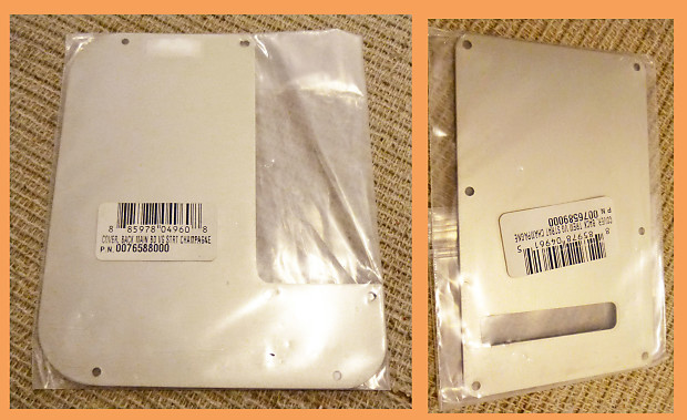 Fender Stratocaster VG Control Cavity Covers / Plates for | Reverb UK