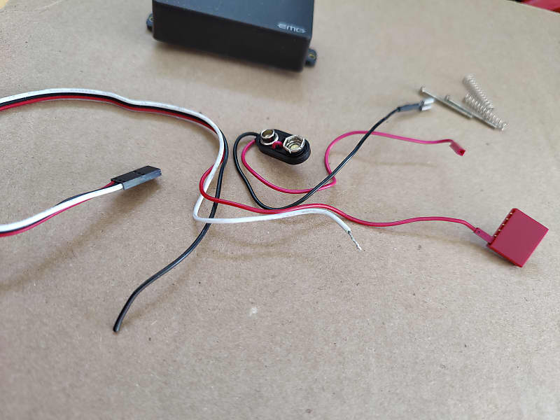 EMG 81 Active Bridge Pickup 2000s - Black | Reverb