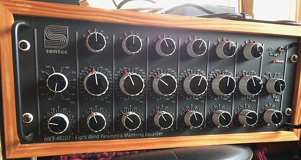 Sontec MES-482-D7 Eight Band Parametric Mastering EQ | Reverb