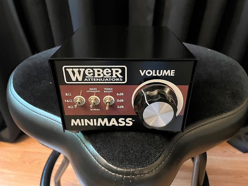 Weber MiniMass 50-Watt Attenuator with headphone output with | Reverb