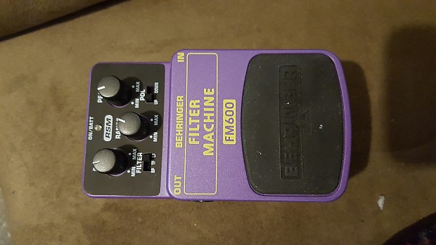 Behringer Fm600 Filter Machine pedal Mutron Clone | Reverb
