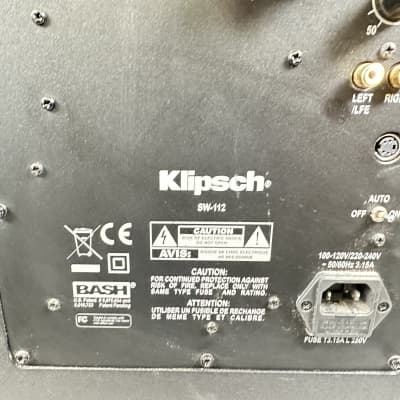 Klipsch SW-112 Reference Series Powered 12" Subwoofer | Reverb