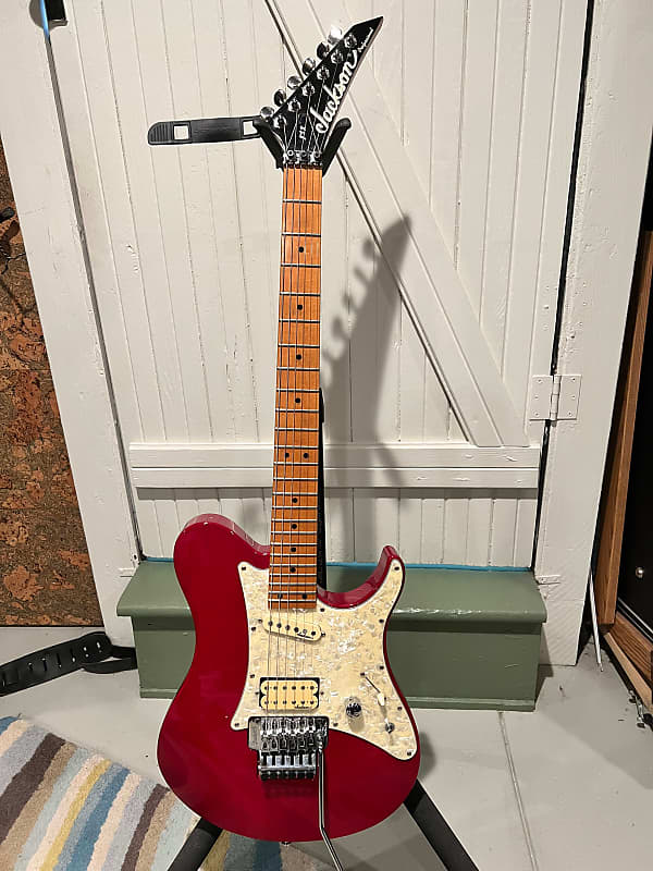 Jackson Professional JTX 1993 - Trans Red | Reverb