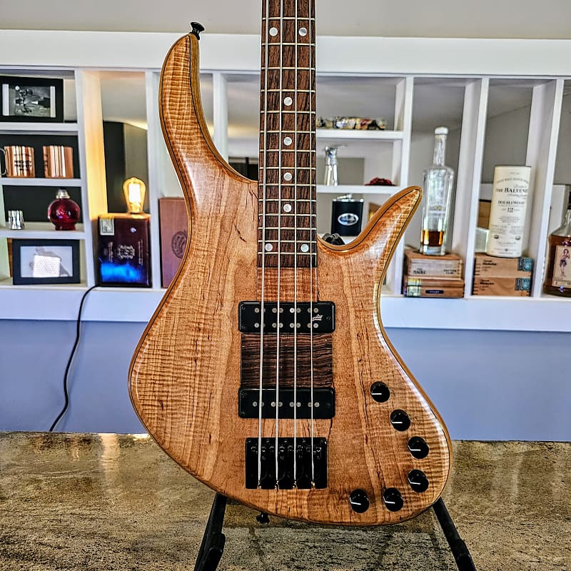 Benavente DCD 4-String: 33" Scale Monster | Flame Top, | Reverb
