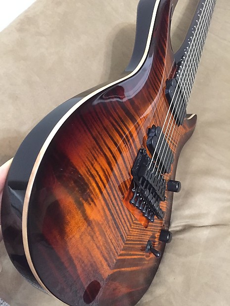 Carvin kiesel CT7 2015 deep orange burst BLACK FRIDAY SALE | Reverb