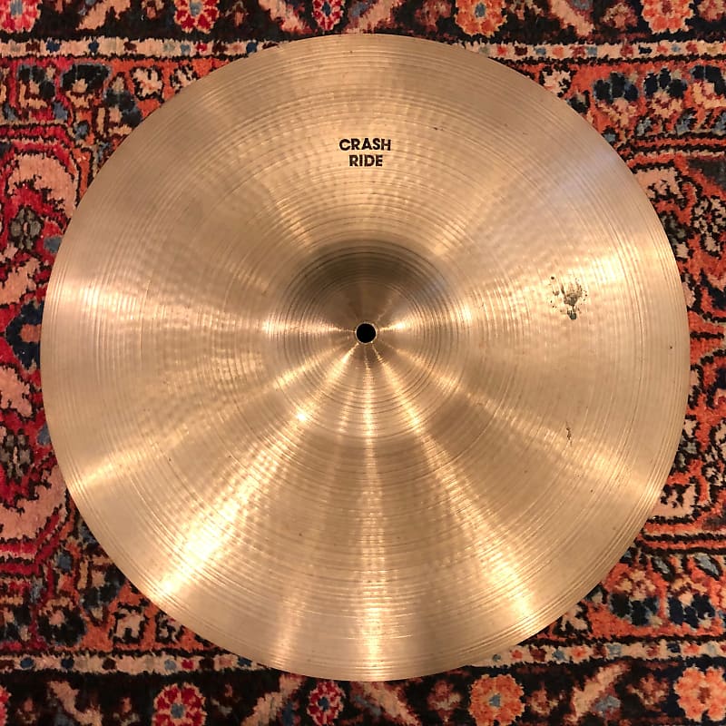 18" Zildjian A 1970s Crash Ride Cymbal 1476g #809 | Reverb Australia