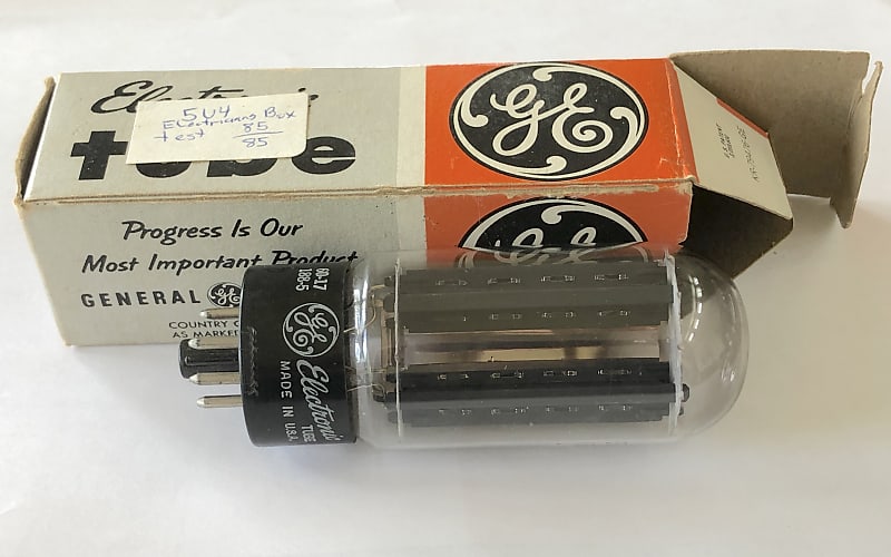 GE 5U4-GB Rectifier 1960 in Box | Reverb