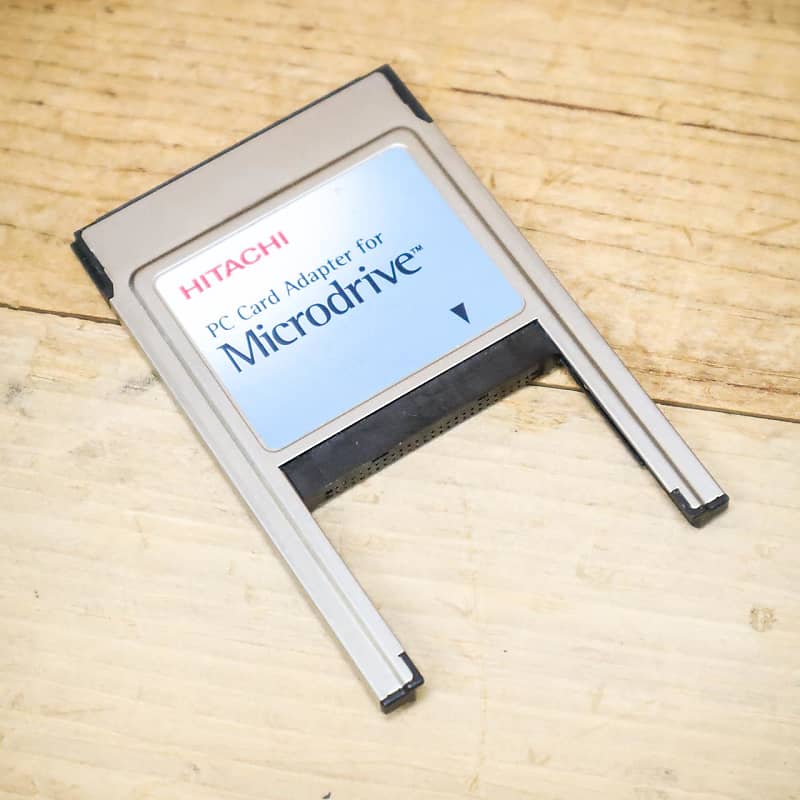 Hitachi CompactFlash (Type I & II) & Microdrive to PC-Card | Reverb