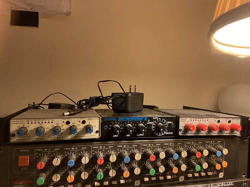FMR RNC 1773 RNLA 7239 Alesis Microverb 1U Studio Rack Combo | Reverb