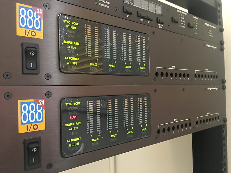 Complete Vintage Pro Tools setup with 2 Digidesign 888 I/O | Reverb