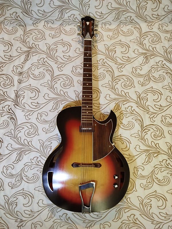 Jazz Manouche Vintage Guitar France 6 String Extra Rare Gypsy | Reverb