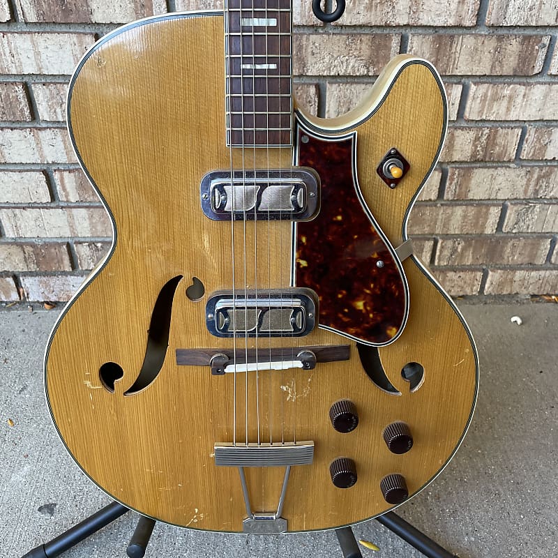 1958 Harmony Meteor H71 Blonde | Reverb