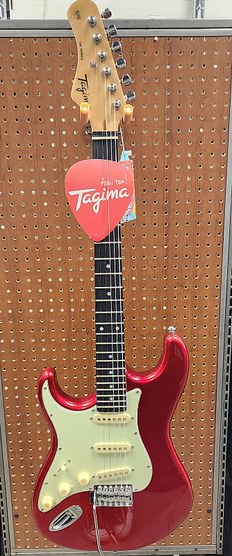Tagima TW 500 LEFT HANDED 2023 - Candy Apple Red | Reverb
