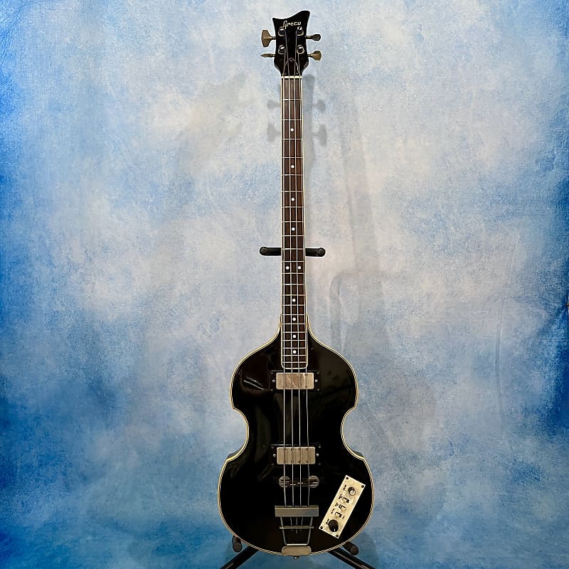 1983 Greco VB Viola Bass Black Made in Japan | Reverb