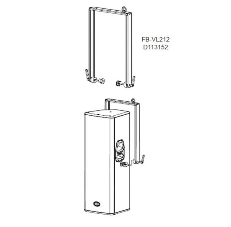3 Dynacord FB-VL 212 * Flying-Bracket for VL212 | Reverb