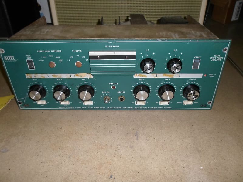 Altec 1607A Mixer Amplifier | Reverb