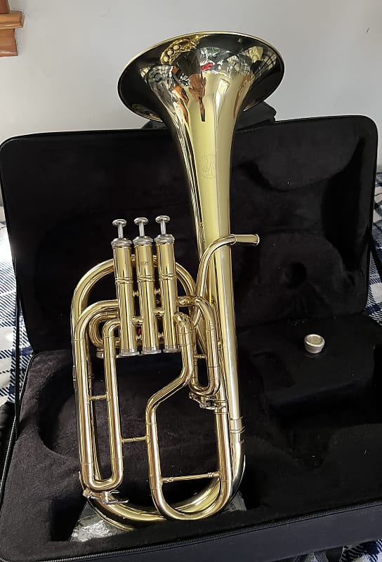 Charcheta/ Saxor John Packer 072 Alto Horn - Laquer Gold | Reverb