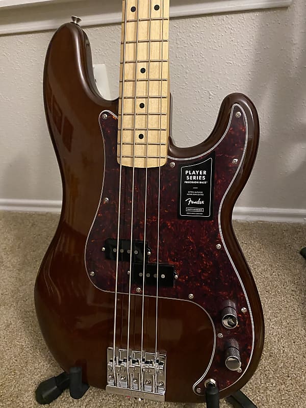Fender Player Precision Bass Unique Mods | Reverb