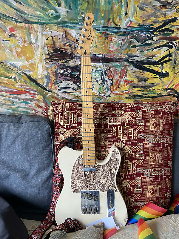 Custom Fender Telecaster 00s - Cream | Reverb