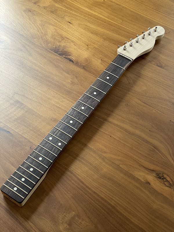 Musikraft Telecaster Neck with TUSQ nut and Kluson tuners - | Reverb
