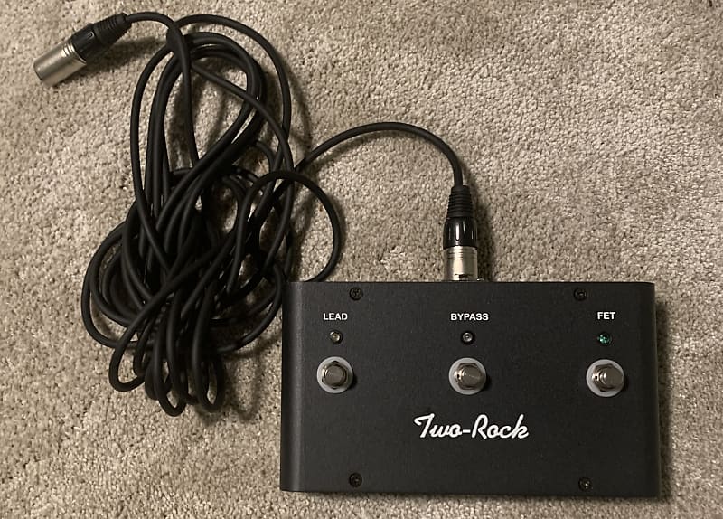 Two Rock 3 Button Footswitch 2020 - Black | Reverb