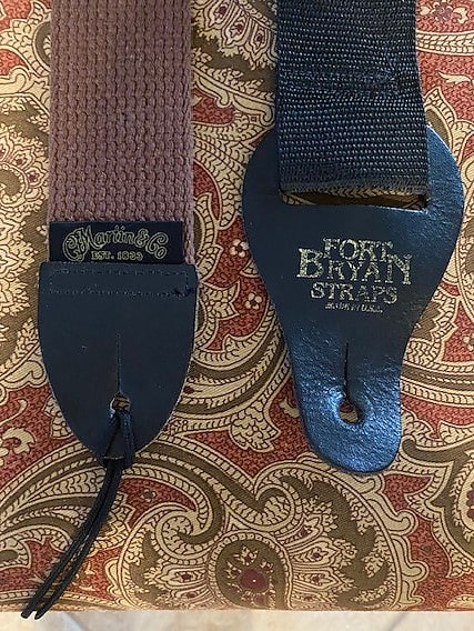 Fort Bryan Straps Woven Guitar Strap - early 2000's - Black | Reverb