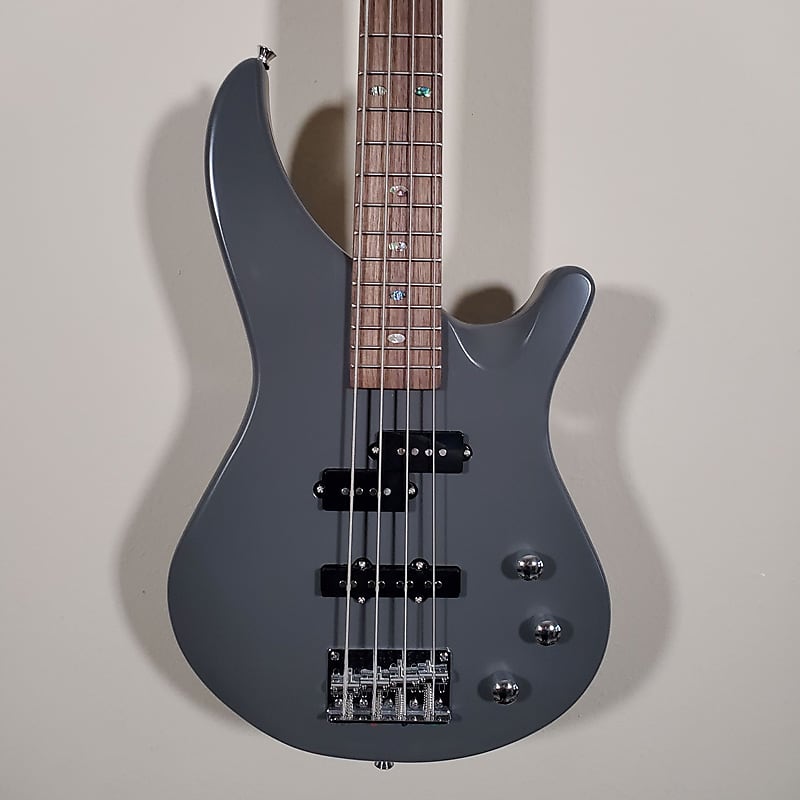 2021 Mitchell MB100 30" Short Scale Bass - Charcoal Satin - | Reverb
