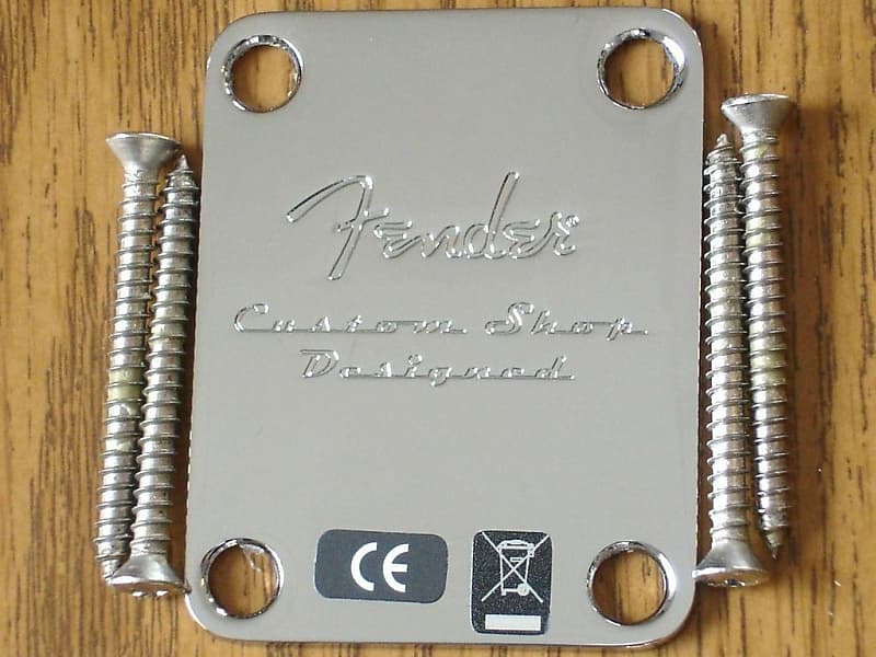 Fender Vintage RI CUSTOM SHOP Strat NECK PLATE 50s Classic | Reverb UK