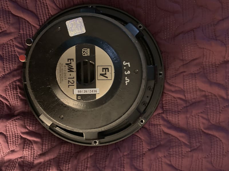 EV EVM-12L 8 ohm 12” guitar / bass speaker EVM12L | Reverb