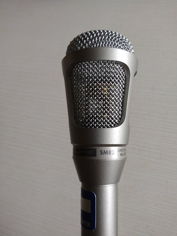 Shure SM82 condenser microphone with built in limiter | Reverb