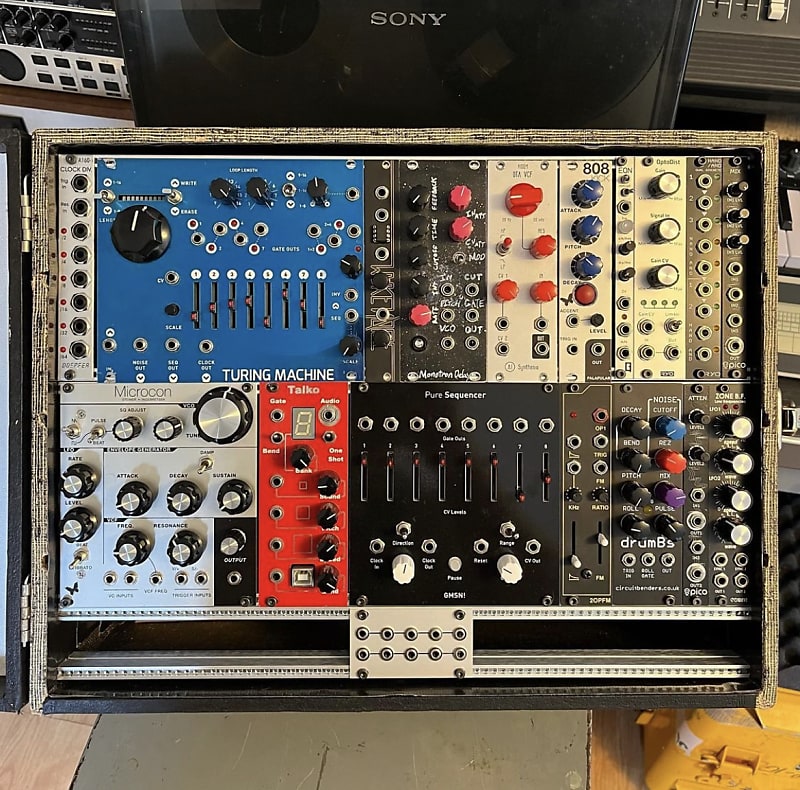 Eurorack Case 7U 78HP Vintage Powered | Reverb