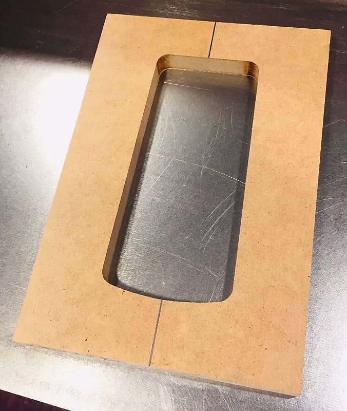 J Bass and P Bass Neck Pocket Routing Template. Made & | Reverb