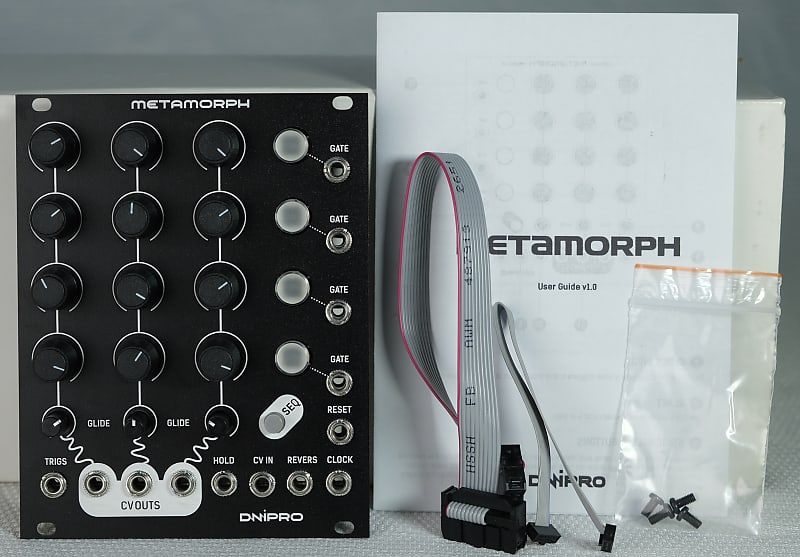 DniPro Metamorph - Eurorack polysequencer / Cv controller | Reverb
