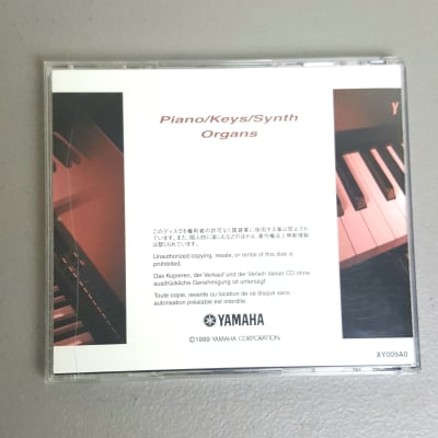 Yamaha A5000/A4000/A3000 Sampler CD Rom - PSLCD-101 - | Reverb