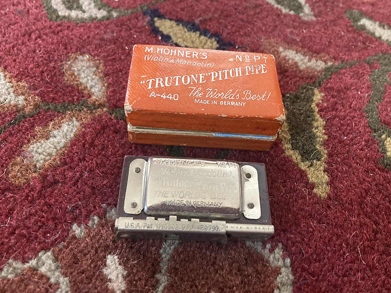 Hohner P-1 Truetone Pitch Pipe Tuner Violin Mandolin Vintage | Reverb