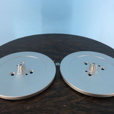 Burlington Recording Trident Aluminum Turntable Plates for | Reverb