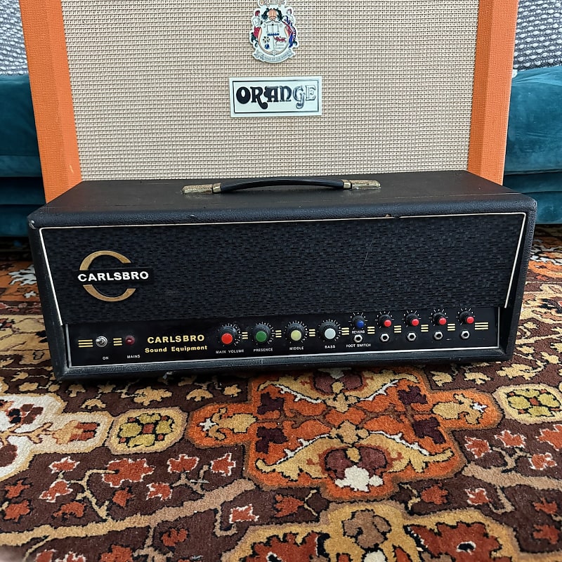 Vintage 1960s Carlsbro CS60 PA Reverb Valve Guitar | Reverb UK