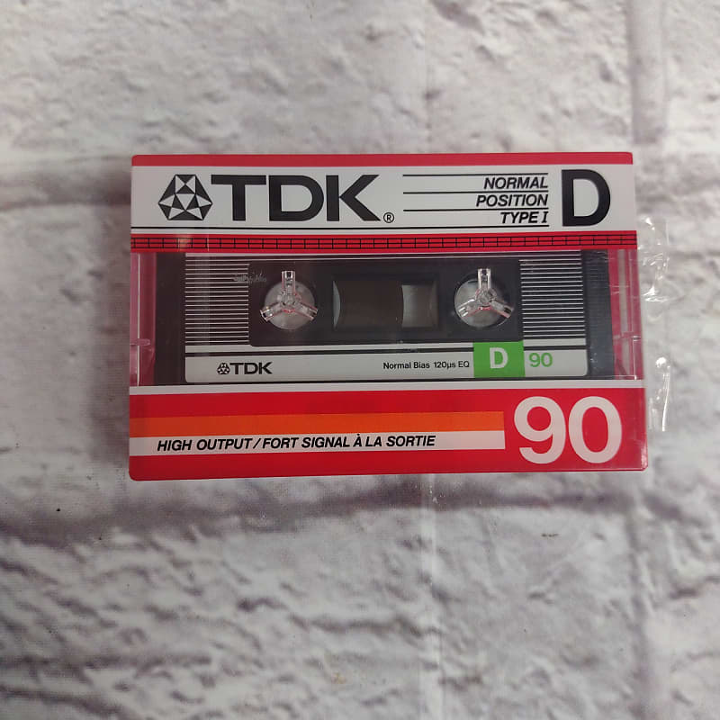 TDK D90 IEC I/Type I Audio Cassette | Reverb
