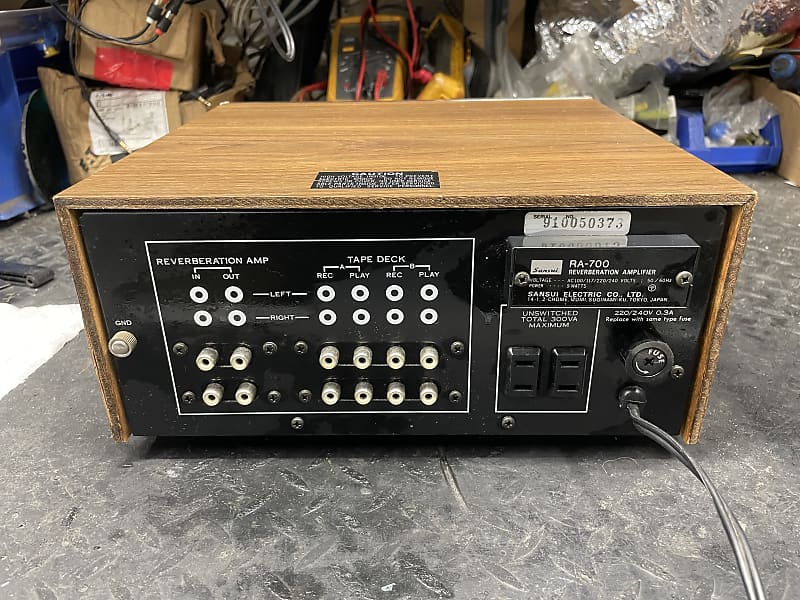 Sansui RA-500 spring reverb unit- SERVICED! | Reverb