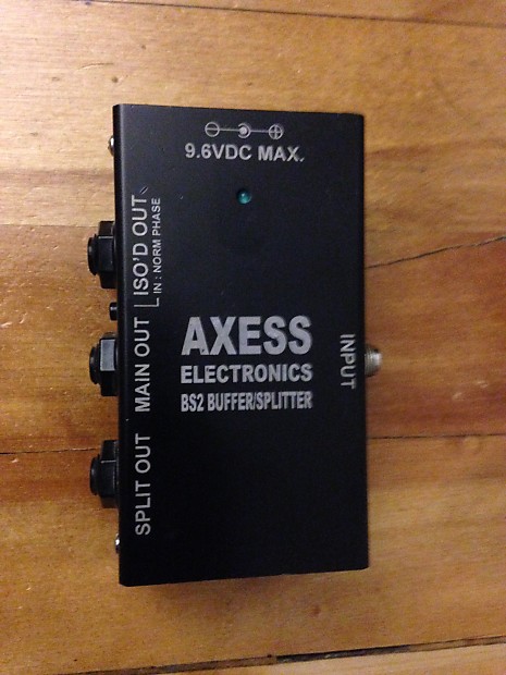 Axess electronix BS2 Buffer/Splitter black | Reverb