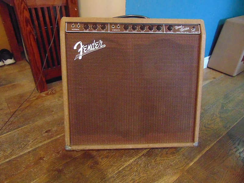 FENDER 3X10 BANDMASTER AMPLIFIER 1960 - RARE BROWN | Reverb