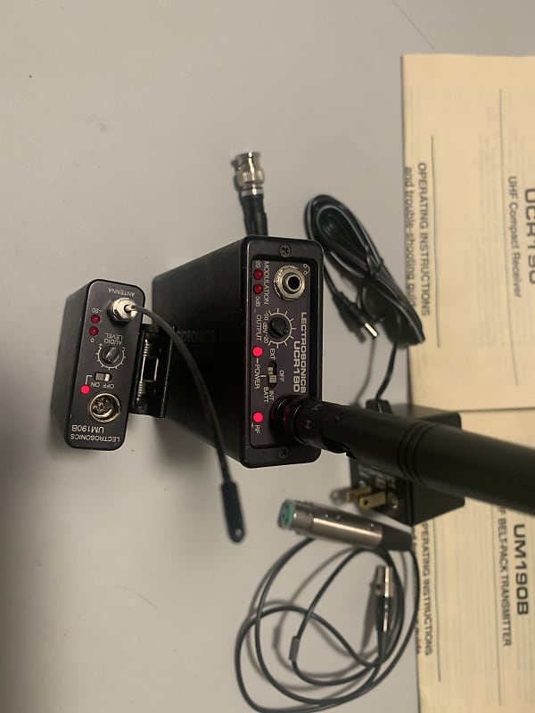 Lectrosonics ICR190 & UM190B | Reverb